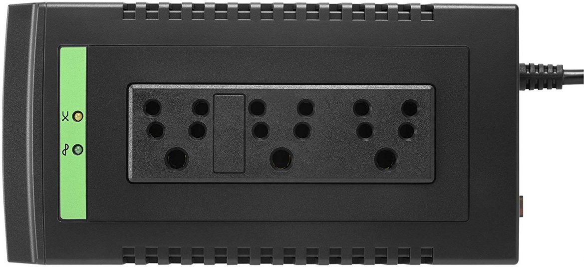 APC LINE-R 1200VA AVR AUTOMATIC VOLTAGE REGULATOR 3 UNIVERSAL OUTLELTS ...