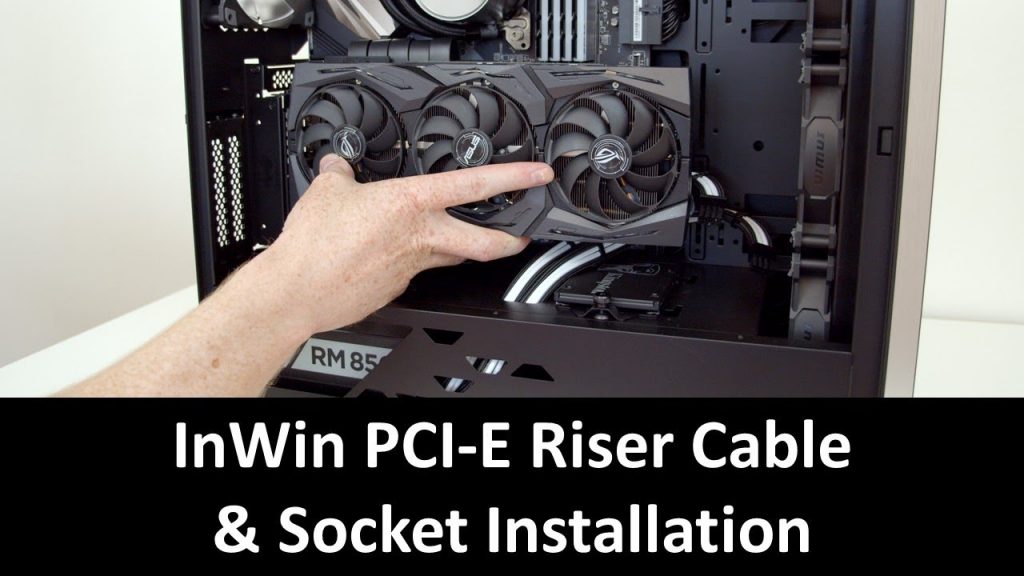 INWIN PCI-E RISER CABLE & SOCKET | PCI-E 3.0 BANDWIDTH | 297MM – DFESTORE