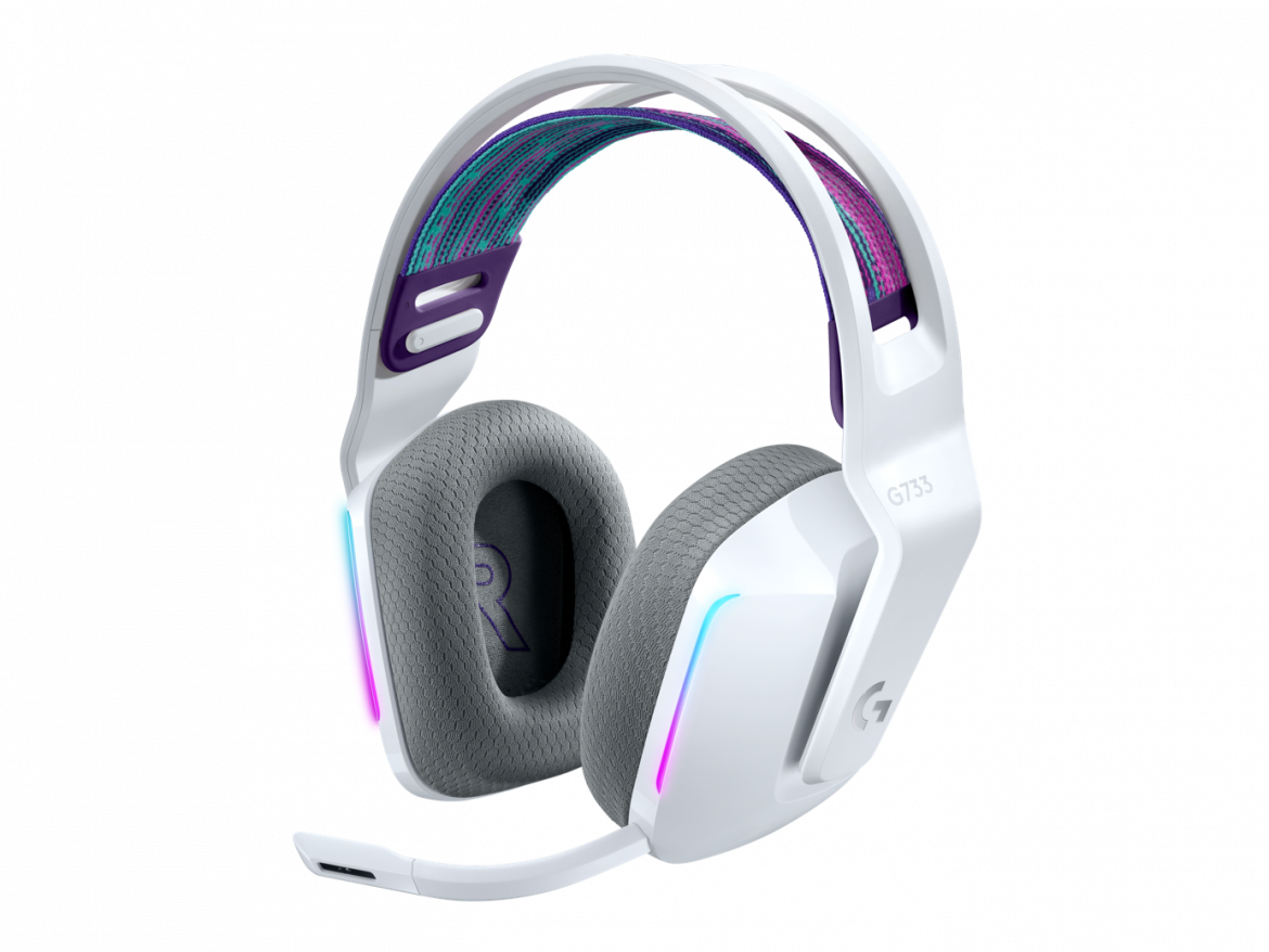 LOGITECH G733 LIGHTSPEED WIRELESS RGB GAMING HEADSET – WHITE | ULTRA ...