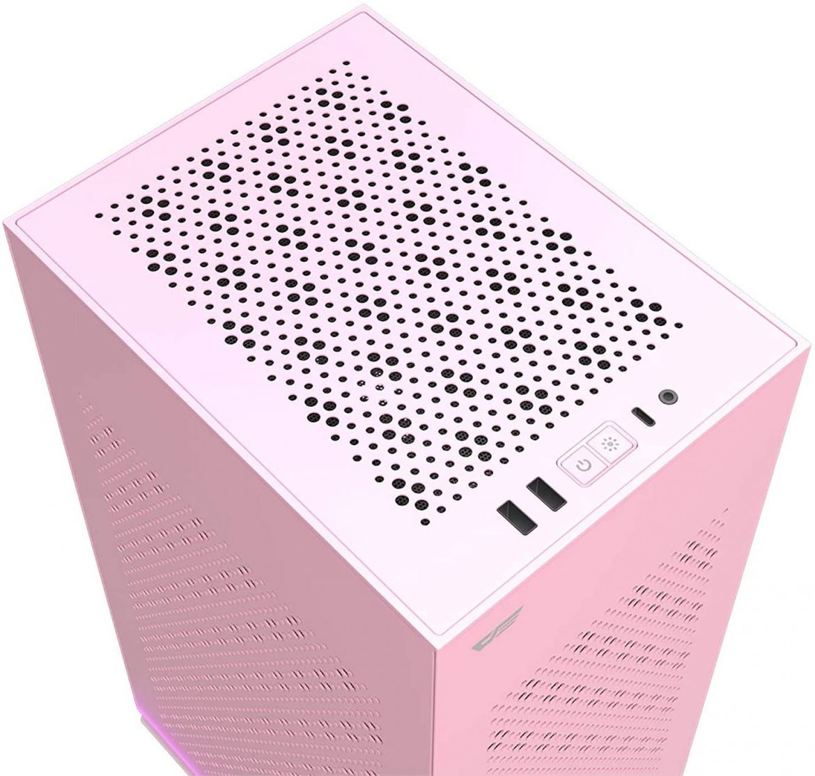 SELLOUT! DARKFLASH DLH21 LUXURY MINI-ITX GAMING CASE – PINK | 5 PANEL ...
