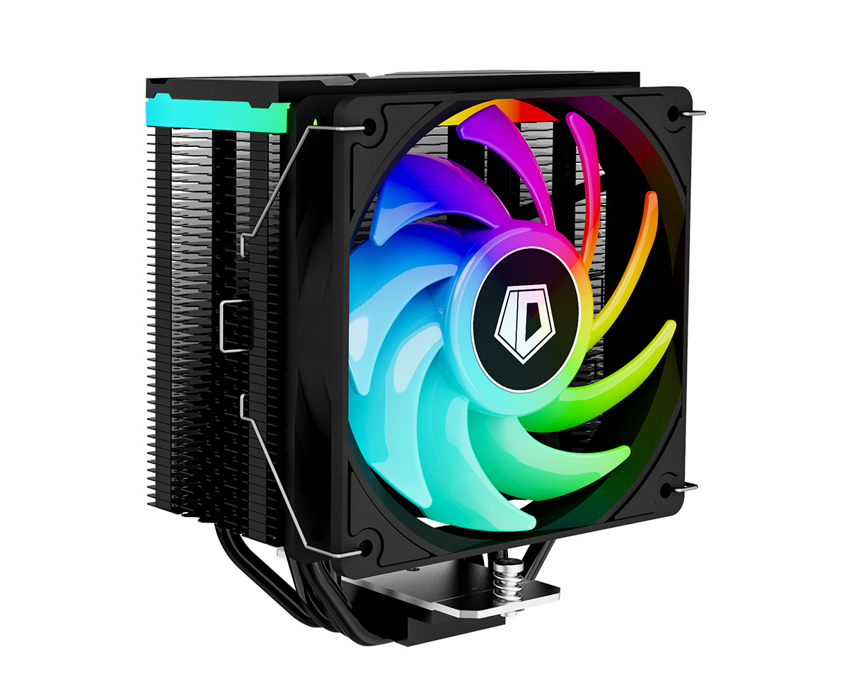 ID-COOLING SE-234-ARGB V2 CPU COOLER – BLACK | MULTI-DIMENSIONAL ARGB ...