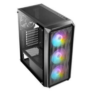 ANTEC NX292 RGB MID TOWER ATX GAMING CASE – BLACK | 4MM TEMPERED GLASS ...