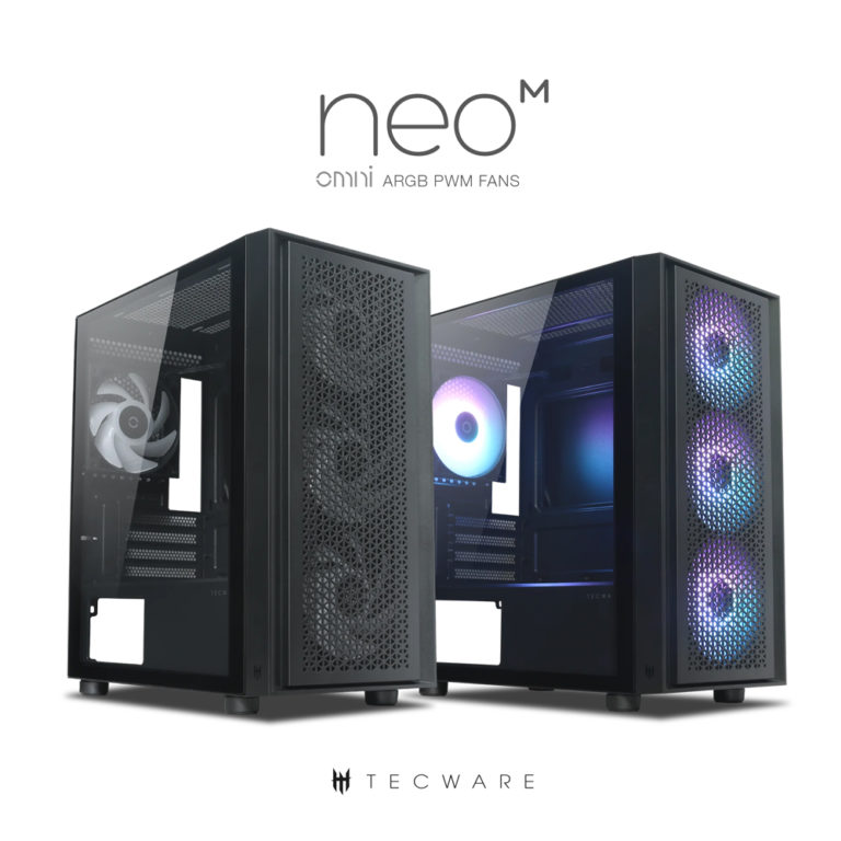 TECWARE NEO M HIGH AIRFLOW MATX GAMING CASE – BLACK | EYE-CATCHING ...