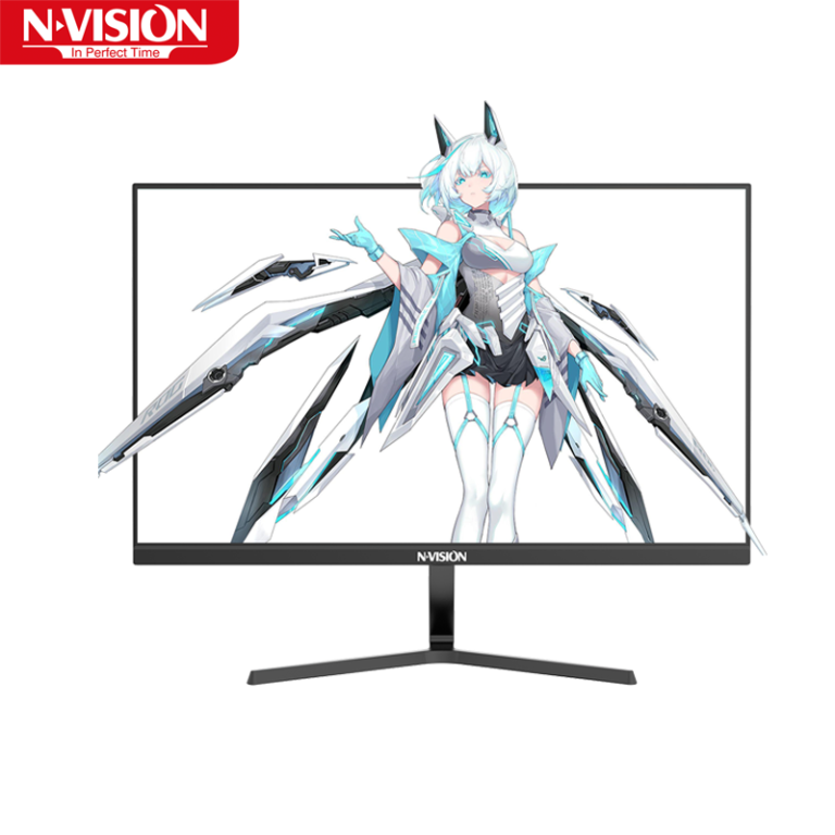 NVISION N2455-B 23.8″ IPS LED MONITOR – BLACK | FULL HD 1920 x 1080P ...