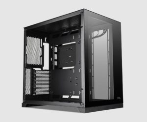 TECWARE VXL TG DUAL CHAMBER ATX CASE – BLACK | SEAMLESS DISPLAY | FRONT ...