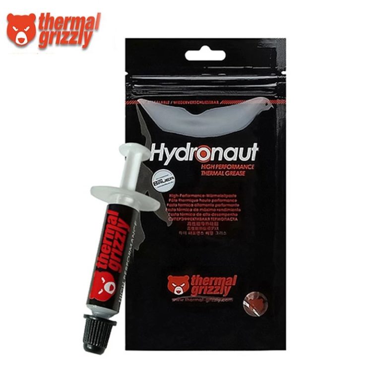 THERMAL GRIZZLY HYDRONAUT HIGH PERPORMANCE THERMAL GREASE PASTE 1G ...