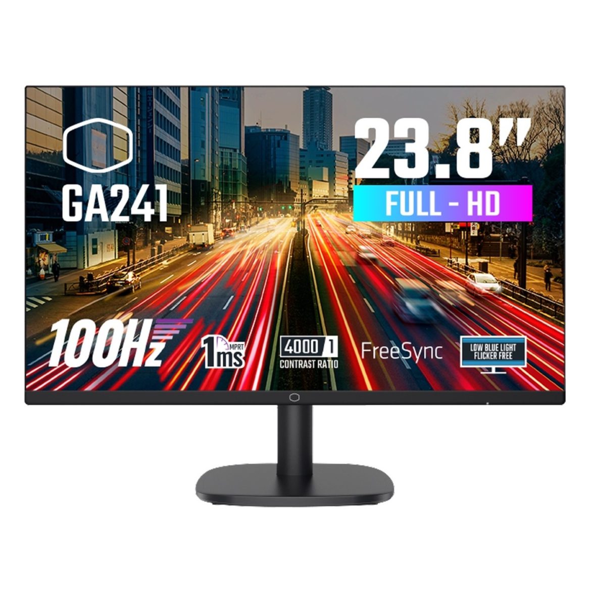COOLERMASTER GA241 23.8″ 100HZ 1MS GAMING MONITOR – BLACK | FULL HD ...