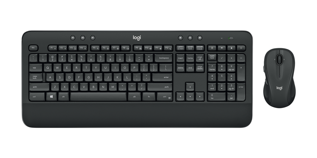 LOGITECH MK545 ADVANCE WIRELESS KEYBOARD & MOUSE COMBO – BLACK | PLUG ...