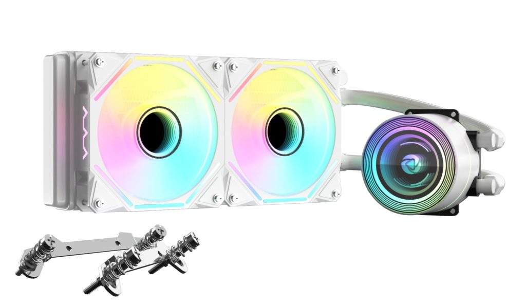 INPLAY SEAVIEW 240 AIO LIQUID CPU COOLER – WHITE | WATER-COOLED ...