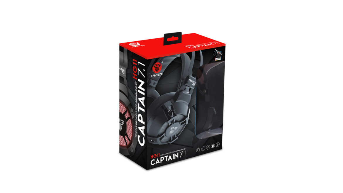 FANTECH HG11 CAPTAIN 7.1 SURROUND SOUND GAMING HEADSET – BALCK | NOISE ...