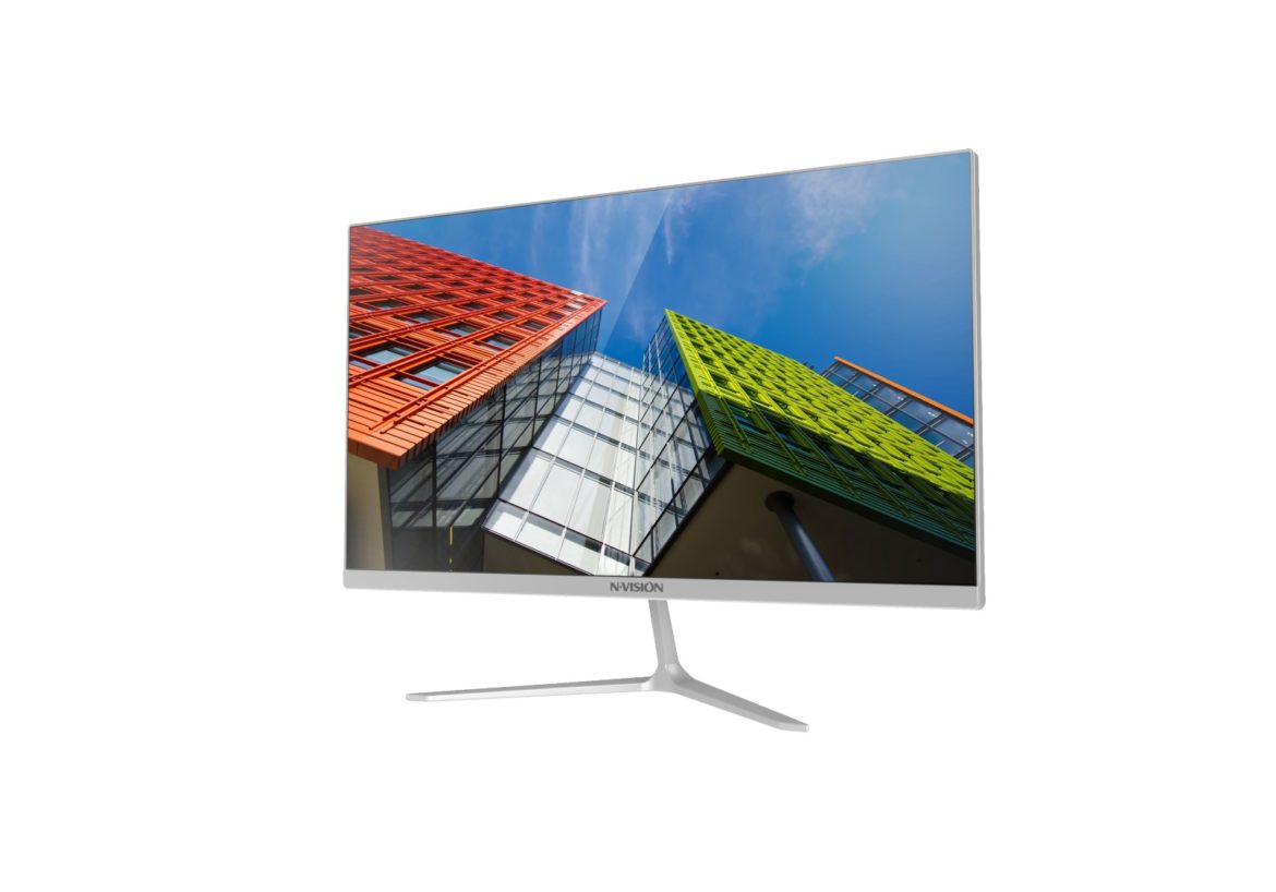 NVISION N24H-X6 23.8″ BAREBONE ALL-IN-ONE PC – WHITE | IPS PANEL (1920× ...