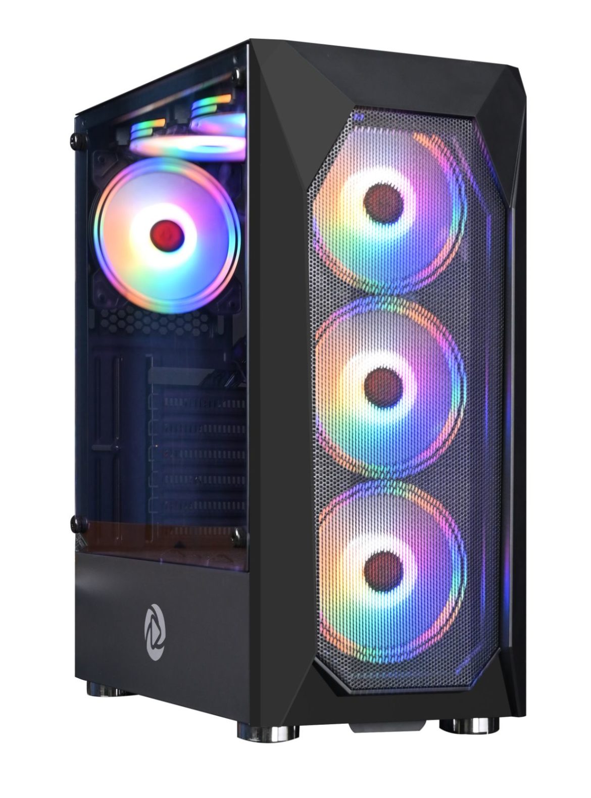 INPLAY METEOR 30 ATX CASE – BLACK | MESH FRONT PANEL | TEMPERED GLASS ...