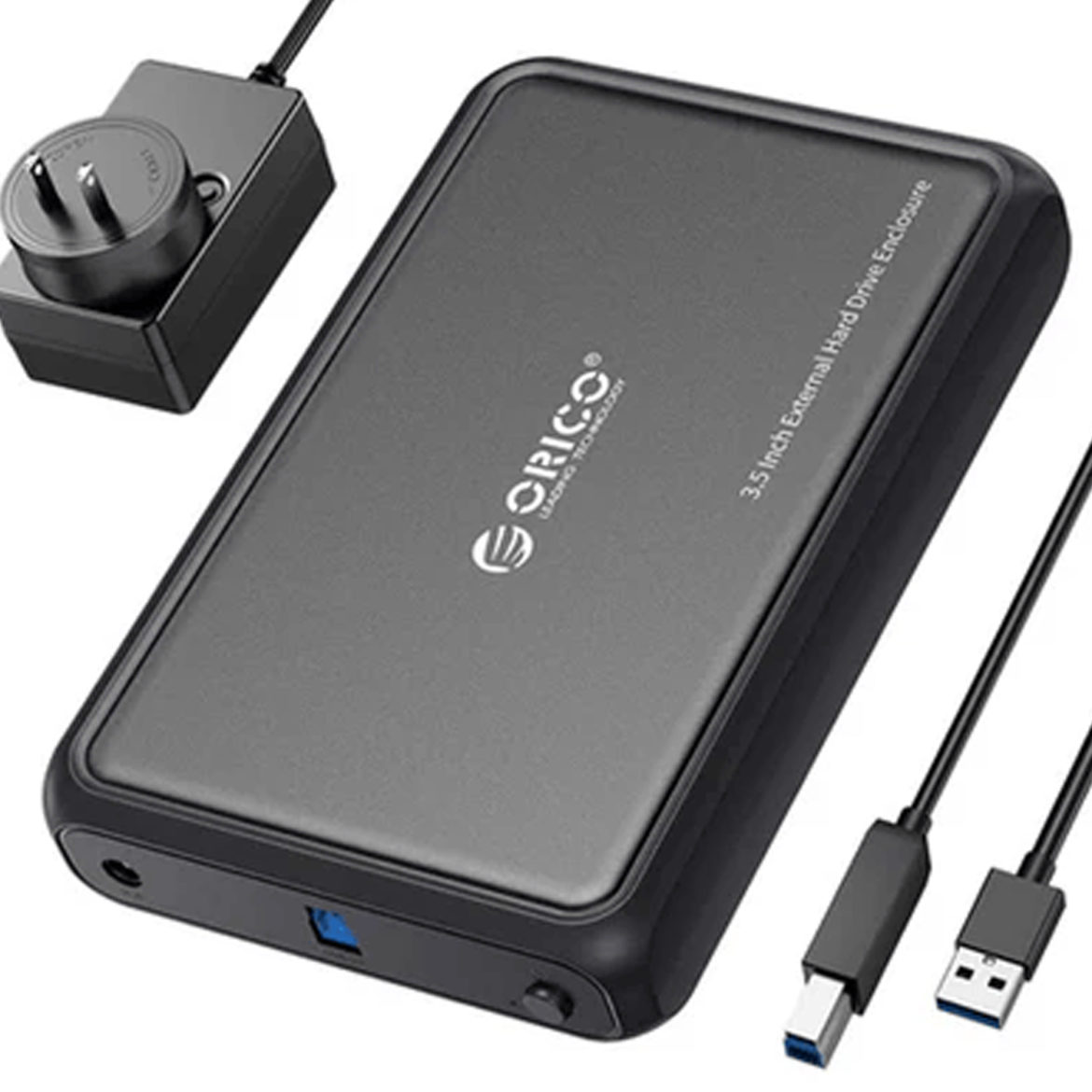 ORICO DDL35-U3 USB 3.0 3.5″ HARD DRIVE ENCLOSURE – BLACK | SKU# DDL35 ...