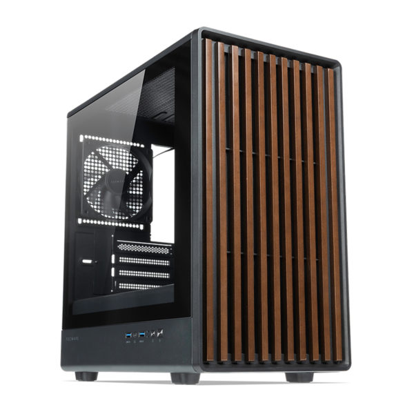 TECWARE TIMBER M HIGH AIRFLOW MATX TG GAMING CASE – BLACK | MESH WITH ...